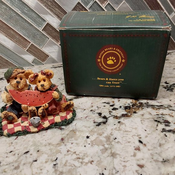 Boyds Bears | Accents | Boyds Bears Buster And Melonie Mcrind Sweet ...